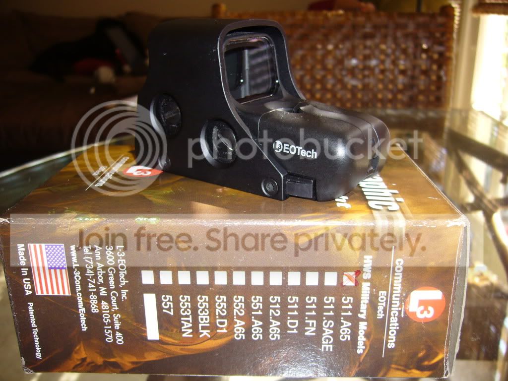 WTS: Eotech 511.A65 **Price Reduction - Calguns.net