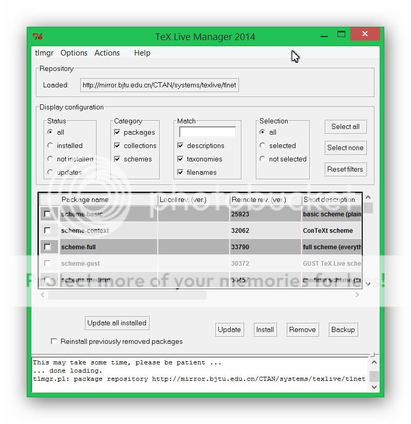 texlive - No local package in tlmgr while I can compile in winedt in ...